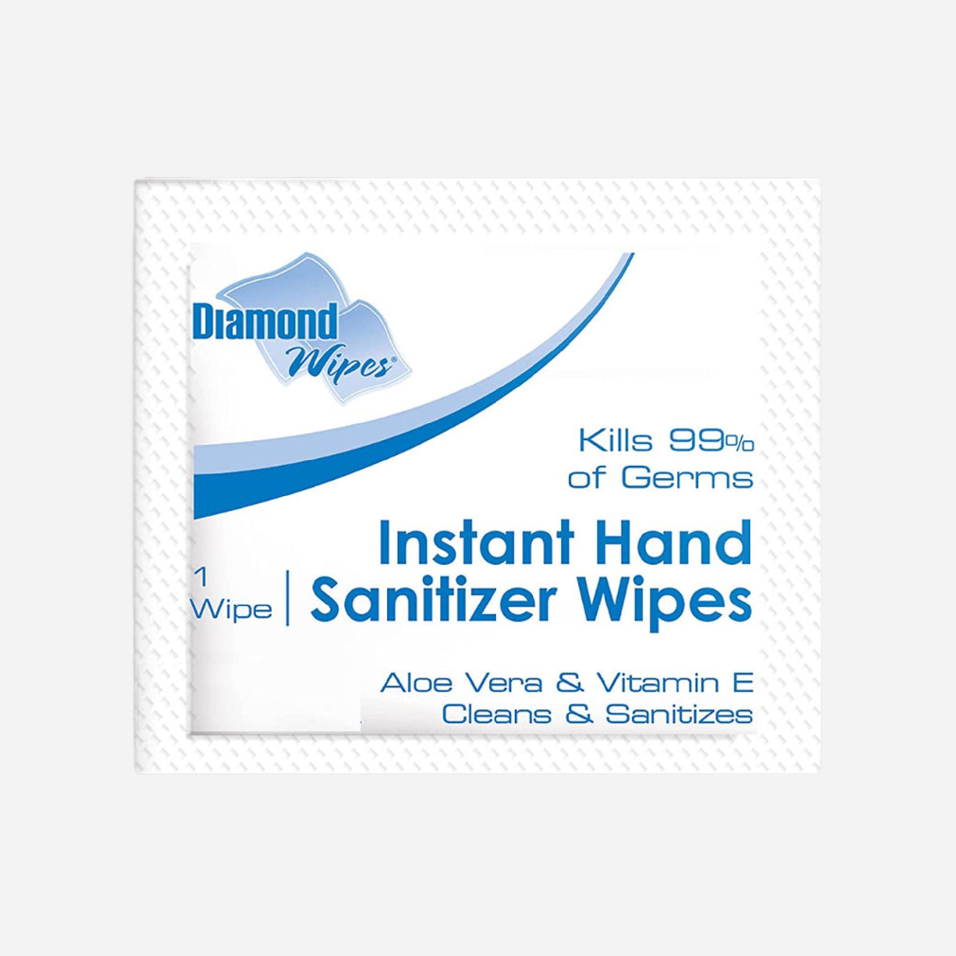 Diamond Wipes 70% Alcohol Hand Sanitizer Wipes Individual Wrapped ...