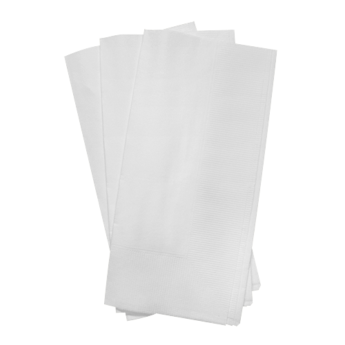 Karat - White 3-Ply 17x17" Premium Dinner Napkin - 2000ct